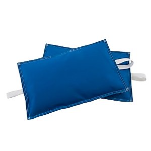 Floating Luxuries Kai Shelf Lounger Resort Pillow, Resort-Like Comfort, Pool Accessories, Adjustable Velcro Strap, Set of Two, Pacific Blue