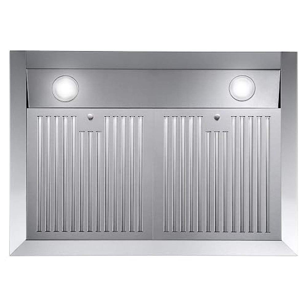 COSMO UC30 29.5 in. Ducted Under Cabinet Range Hood, Kitchen Over Stove Vent, 3-Speed Fan, Permanent Filters, LED Lights in Stainless Steel, 30 inch