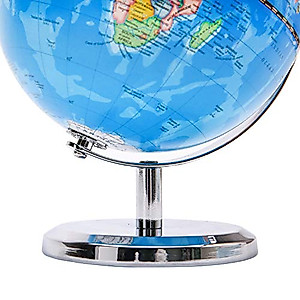 Exerz Political Globe Dia 5.5-inch (14cm)- Mini World Globe - Educational/Geographic
