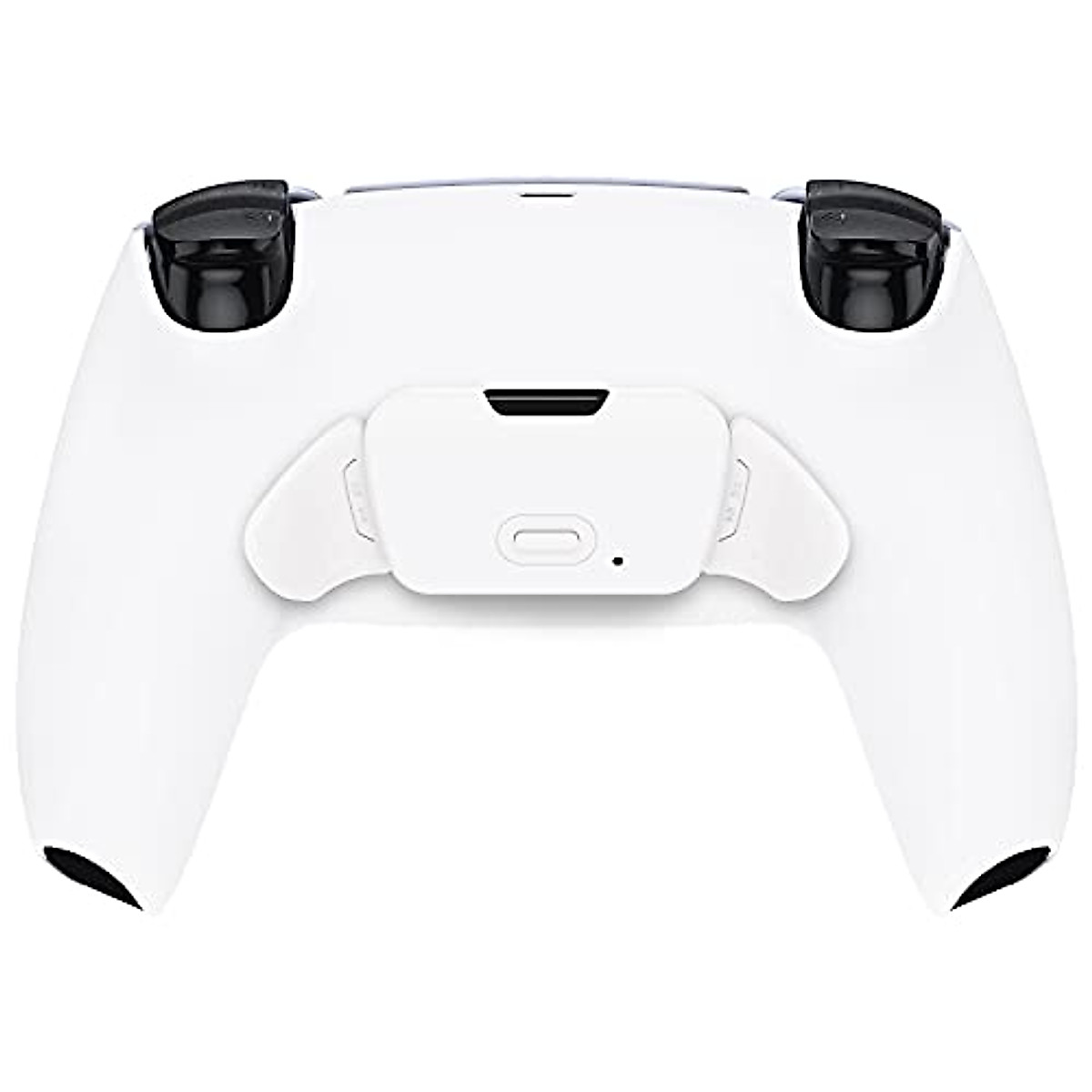 eXtremeRate White Back Paddles Programable Rise 2.0 Remap Kit for PS5 Controller, Upgrade Board & Redesigned Back Shell & Back Buttons Attachment for PS5 Controller - Controller NOT Included