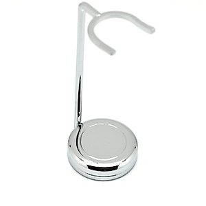 Solid Stainless Steel Shaving Brush Stand Holder Anti Slip Base