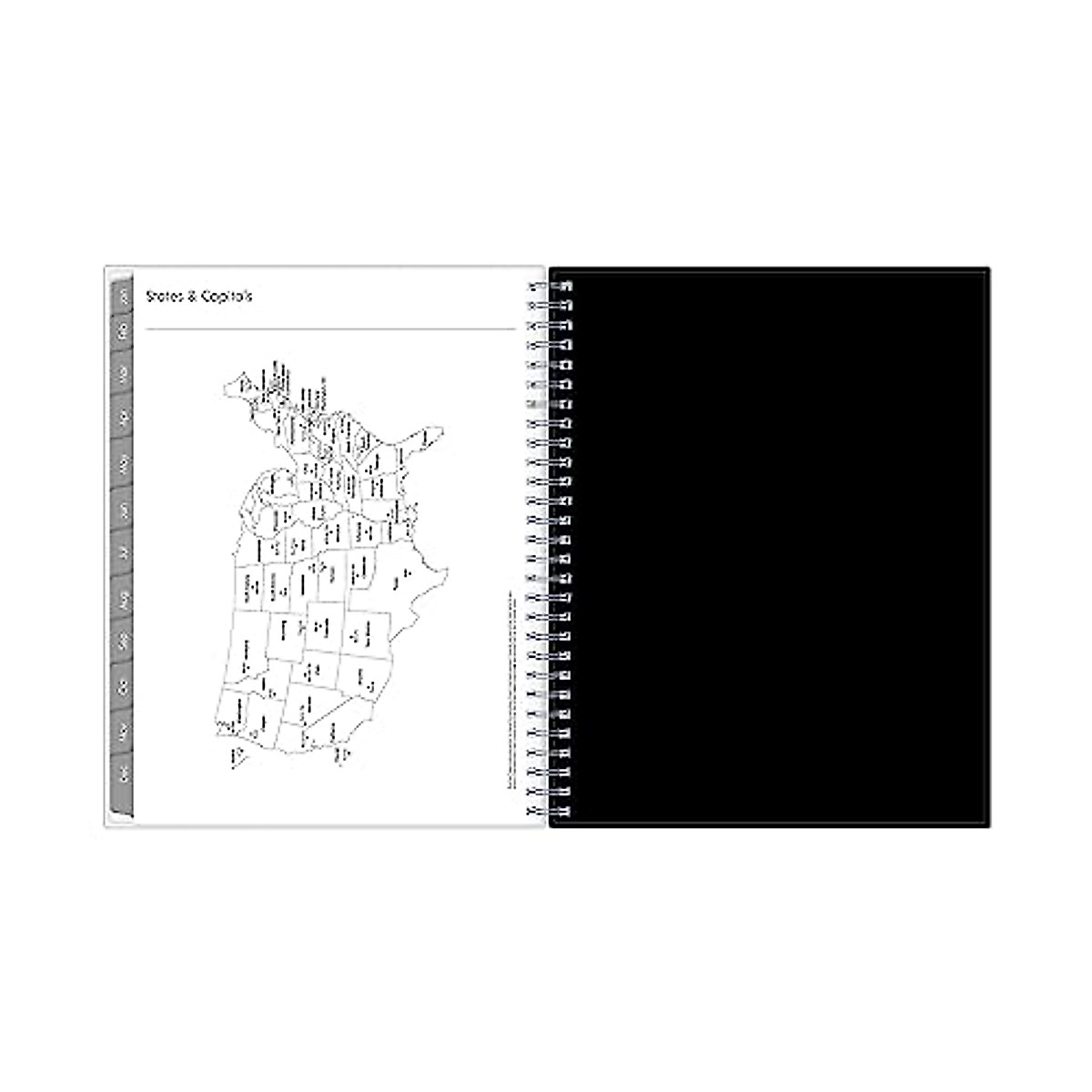 Blue Sky 2024 Weekly and Monthly Planner, January - December, 8” x 10.875”, Frosted Cover, Wirebound, Ayana (142999-24)