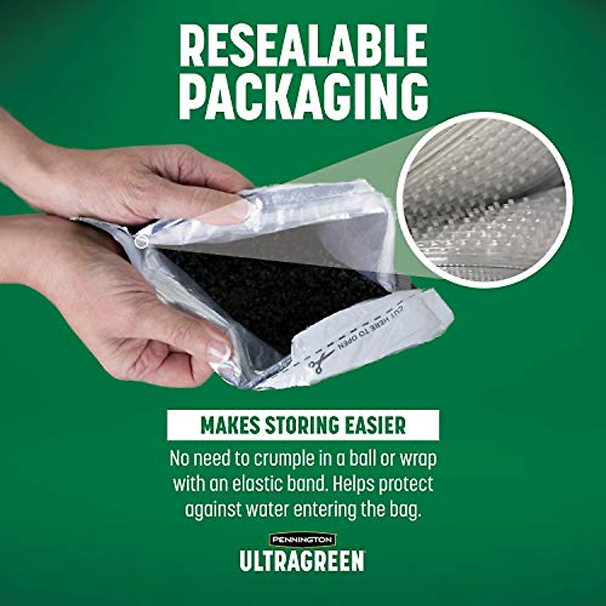 Pennington 100536576 UltraGreen Lawn Fertilizer, 14 LBS, Covers 5000 Sq Ft