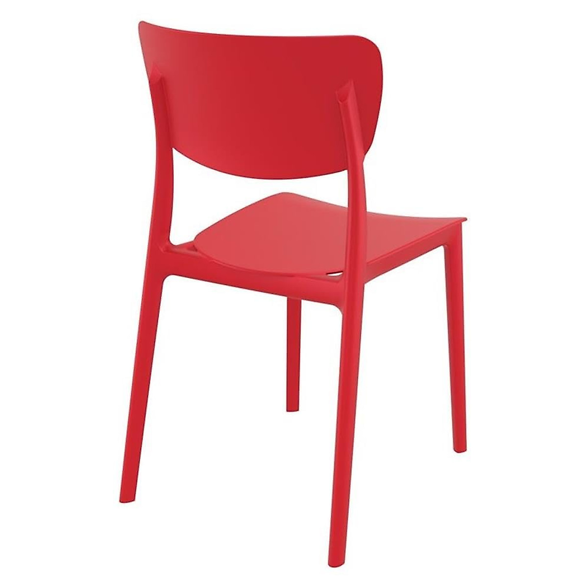 Compamia Monna Outdoor Dining Chair in Red (Set of 2)
