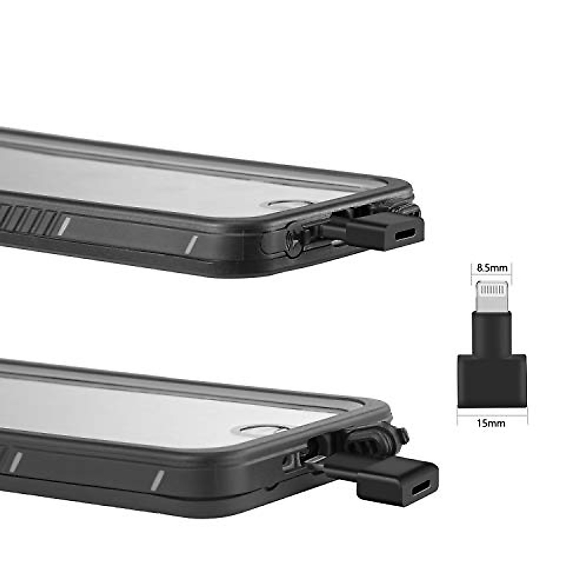 KOKKIA Lightning_Extender : Male to Female Lightning Extender Adapter, Compatible with iPhone, iPad, iPod with 8-pin Lightning Connector. Compatible i10L, i10L_aptX, i10L_Pro Splitter