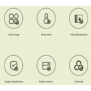 Portable Washing Machine 4.5L Mini Foldable Small Machine for Apartment, Laundry, Camping, RV, Travel, Underwear, Socks, Baby clothes Lightweight and Easy to Carry (Blue)