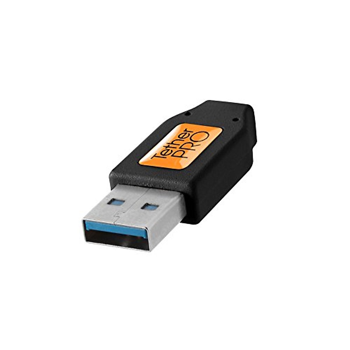 Tether Tools TetherPro USB 3.0 USB-C Cable | for Fast Transfer and Connection Between Camera and Computer | Non-Reflective Black | 15 Feet (4.6 m)
