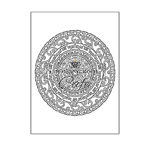 125 Mandalas: An Adult Coloring Book Featuring 125 of the World’s Most Beautiful Mandalas for Stress Relief and Relaxation (Mandala Coloring Books)