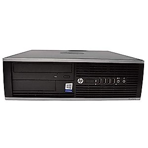HP ProDesk 6200 Desktop Computer | Quad Core Intel i5 (3.2) | 8GB DDR3 RAM | 1TB HDD Hard Disk Drive | Windows 10 Professional | New 22in LCD Monitor | Home or Office PC (Renewed), Black