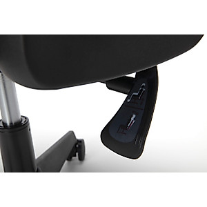 HON Basyx Bolster Commercial-Grade Executive Chair, Office, Black Bonded Leather