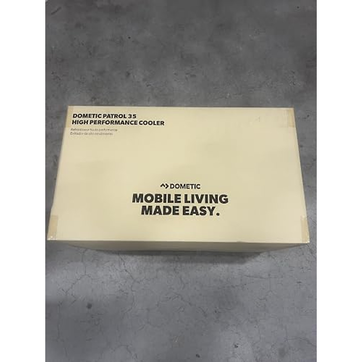 Dometic Patrol 35L Insulated Hard Cooler, Ocean, Ice Chest and Passive Cool Box, Fits 28 Cans