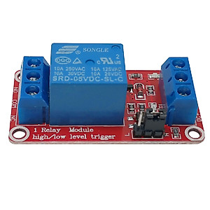 Excelity 5V Relay Module Single Channel DC for DSP AVR PIC ARM DIY Development- 4 Packs
