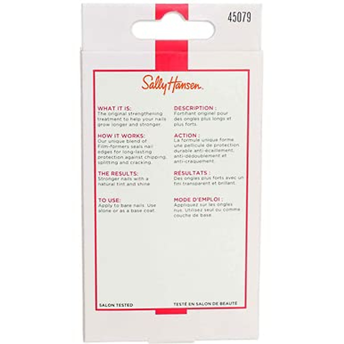 Sally Hansen Hard As Nails Natural Tint 0.45 Ounce (13.3ml) (2 Pack)