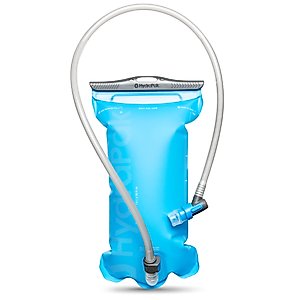 HydraPak Velocity (1.5L Hydration Reservoir) - Slim-Profile Water Bladder/Reservoir – Self-Sealing Bite Valve, Leak Proof, Fully Reversible and Dishwasher Safe, Old Blue