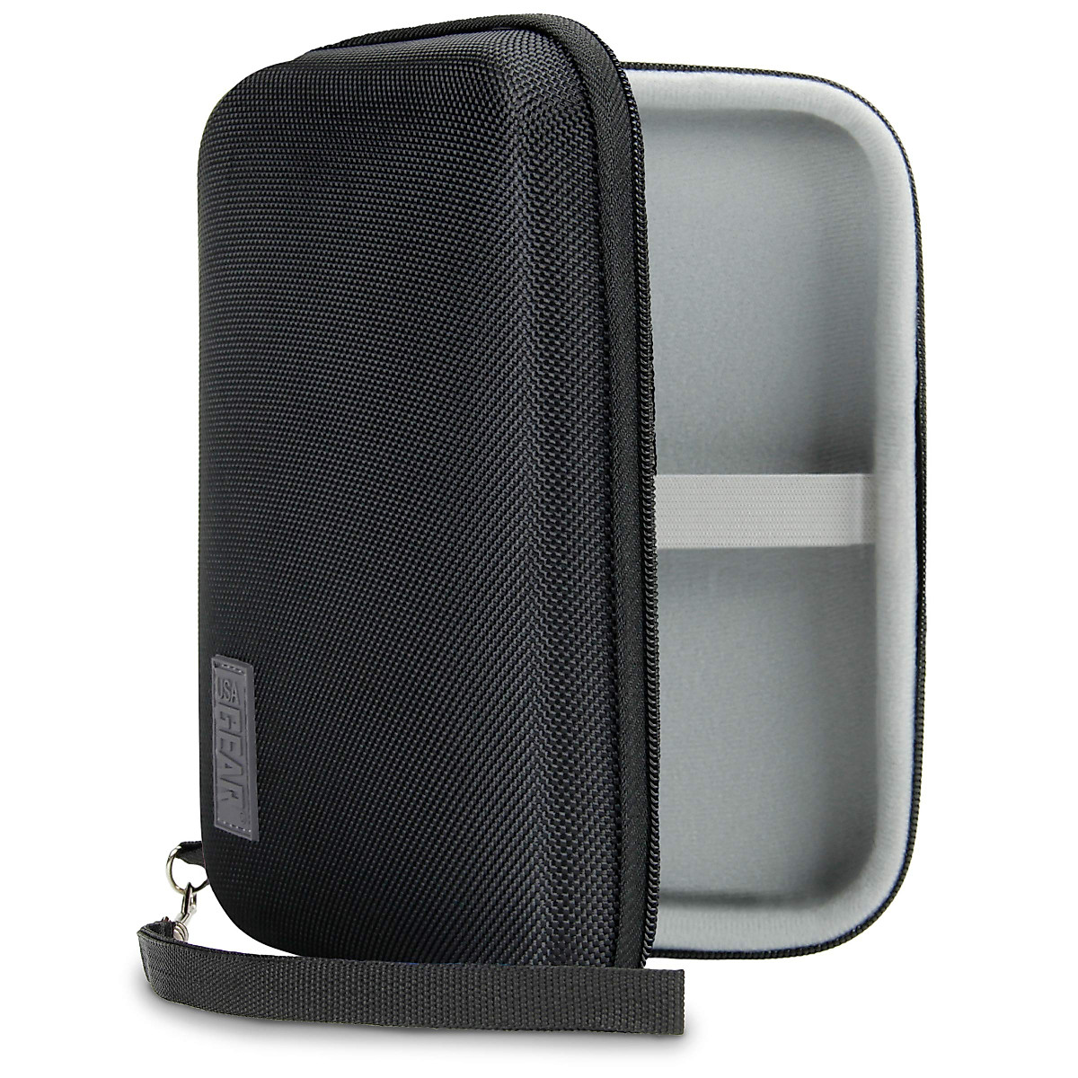 USA Gear Hard Shell Calculator Case - Graphing Calculator Case with Water Resistant Exterior and Large Accessory Storage - Compatible with TI-84 Graphing Calculator, TI-83 Plus, and Casio FX-9750GII