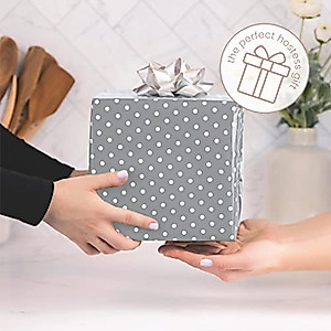 ELTOW Acrylic Swivel Silverware Caddy - Stylish Kitchen Table Organizer for Flatware, Cutlery, Arts, Cosmetic, Party with Napkin Holder - Made with Clear Lucite, Divided Storage Pantry Basket for Forks, Knives, Spoons, etc.