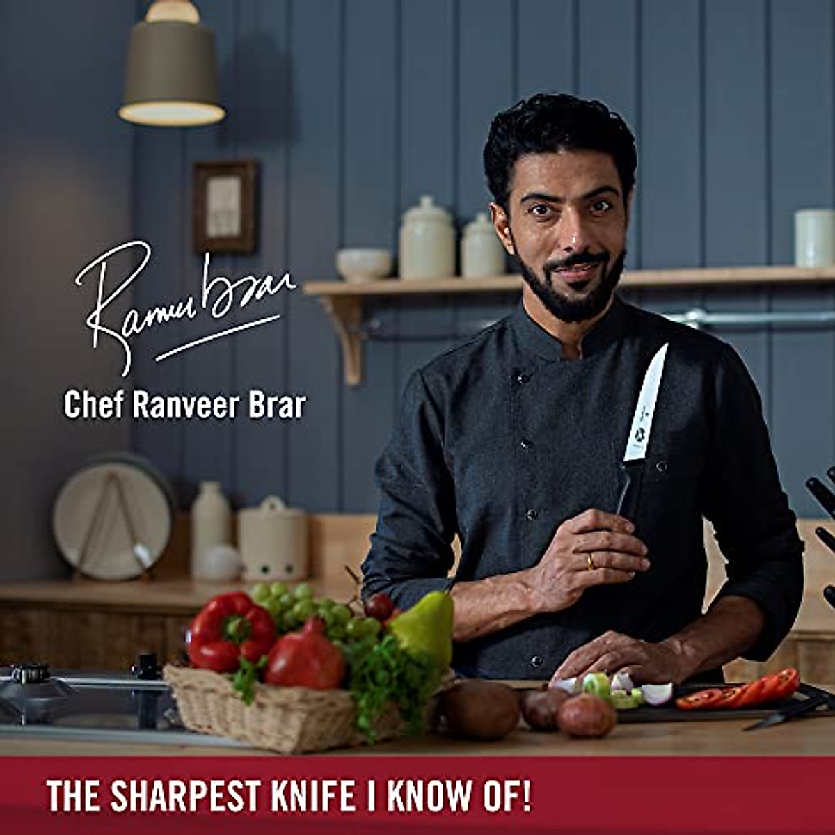 Victorinox Chef's, Black Fibrox, 6 in.