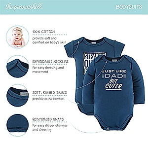 The Peanutshell Newborn Layette Gift Set for Baby Boys - 23 Piece Newborn Boy Clothes & Accessories Set - Fits Newborns to 3 Months - Blue Camo