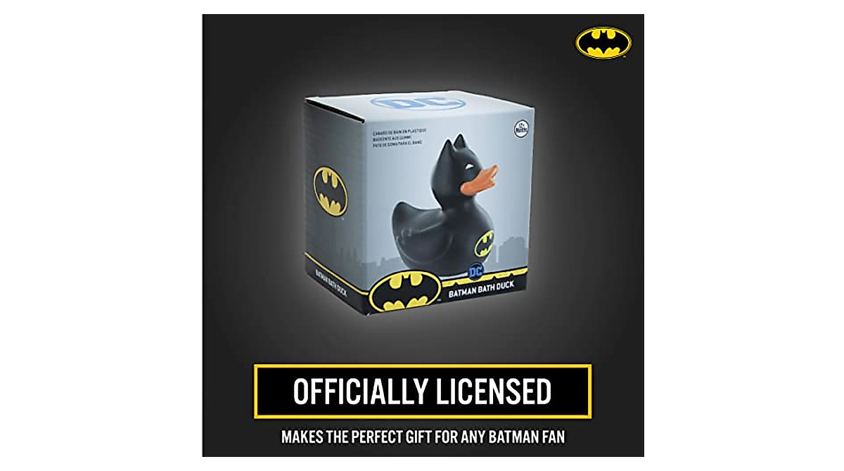 Batman Rubber Bath Duck | Fun Bathtime Toy