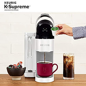 Keurig® K-Supreme Single Serve K-Cup Pod Coffee Maker, MultiStream Technology, White
