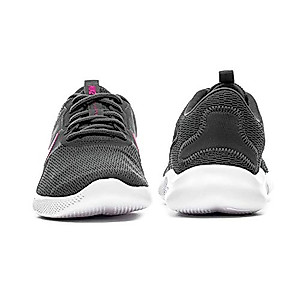 Nike Women's Flex Experience Run 9 Shoe, Iron Grey/Fire Pink-Smoke Grey, 6.5 4E US