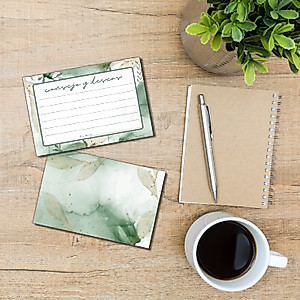 WillaBees Advice & Wishes Cards in Spanish 50 Consejos y Deseos Tarjetas For Graduation Party Well Mr Mrs Wedding Bridal Shower Retirement Baby Games Cards, Green, 6''Wx4''H