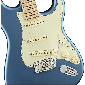 Fender American Performer Stratocaster - Satin Lake Placid Blue with Maple Fingerboard