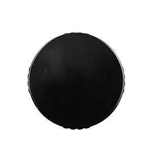 JCBIZ 24pcs Black Boston Bottle Cap 38mm 38 Tooth Phenolic Bakelite Lid Polycone Caps for Medicine Bottle, Essential Oil Bottle and Reagent Bottle