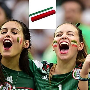 Maquillaje Gis Tricolor Bandera De México Fiestas Patrias 5 Piezas Mtz Cosmetics