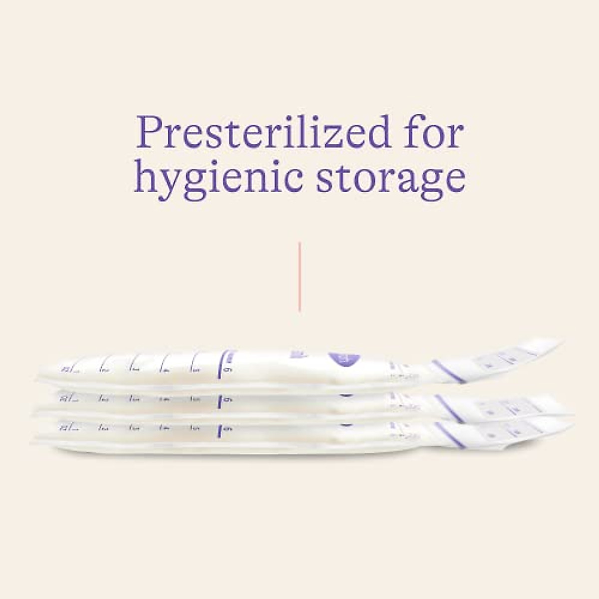 Lansinoh Breastmilk Storage Bags, 200 Count Value Pack, Easy to Use Milk Storage Bags for Breastfeeding, Presterilized, Hygienically Doubled-Sealed, for Refrigeration and Freezing, 6 Ounce