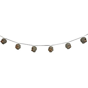 Creepy Baby Doll Heads Hanging Halloween Garland Decoration, 40 Inch, Pack of 2