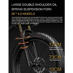 Bezior X PLUS Electric Bike for Adults, Foldable 26"x4.0 Fat Tire Electric Bicycle, 1500w Motor 48V 17.5Ah Removable Lithium Battery, Up to 25 MPH, Shimano 27-Speed Gear and Dual Shock Absorber Ebikes