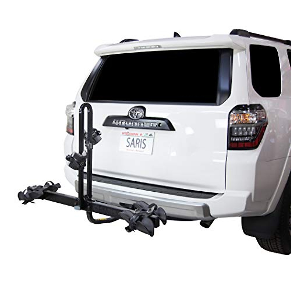 Saris Freedom Bike Hitch Car Rack, 2-Bicycle Carrier, Black