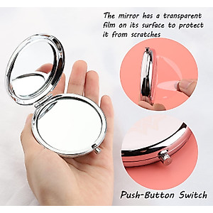 ENSIANTH Yaya Pocket Mirror Best Yaya Ever Grandma Gift Yaya Gift Yaya Compact Mirror for Grandmother (Yaya Mirror)