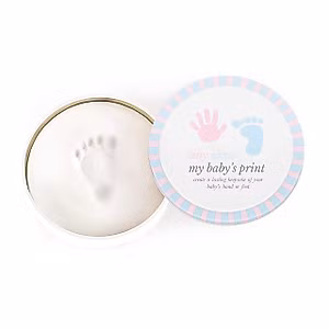 Tiny Ideas Easy to Use Handprint Tin, Pink