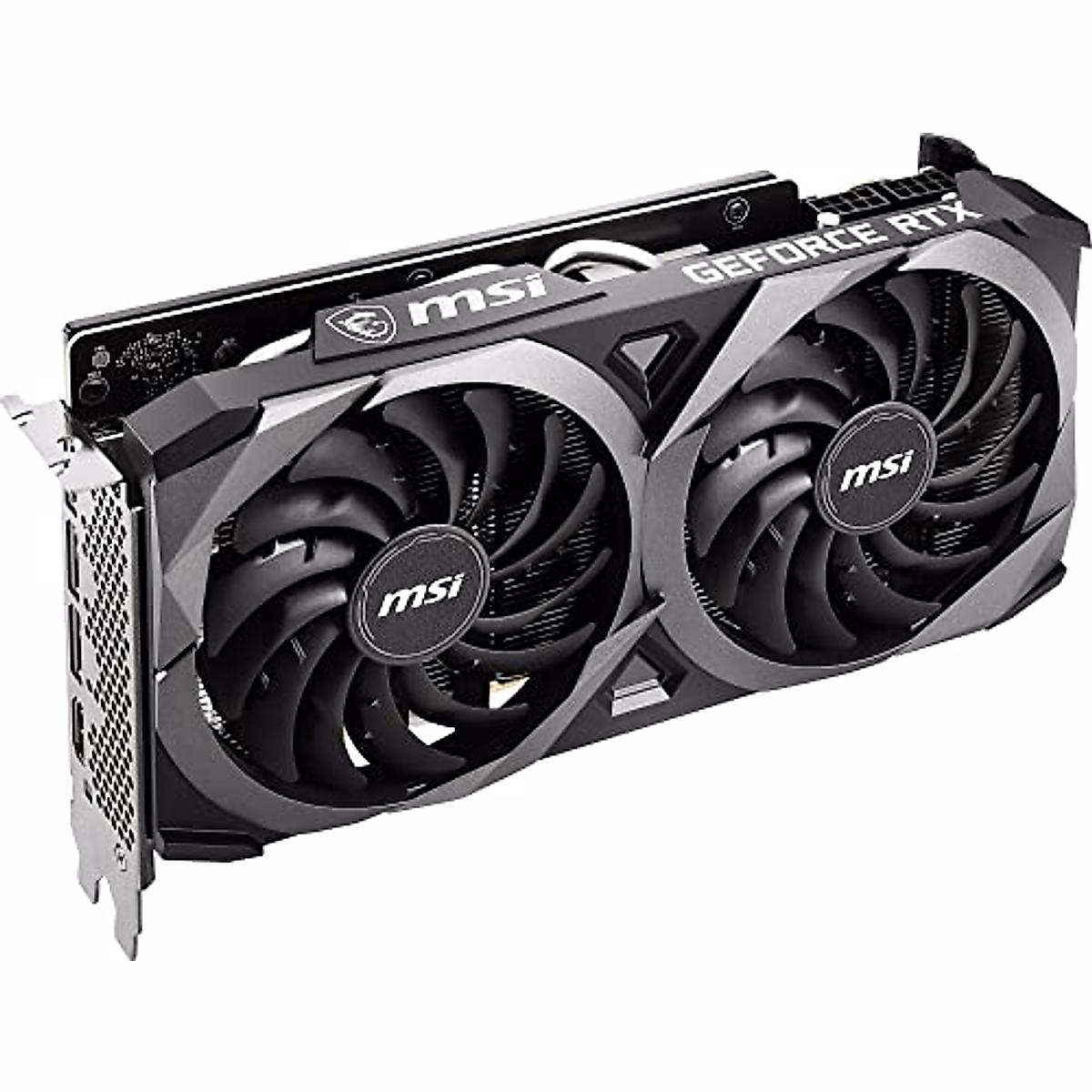 MSI Gaming GeForce RTX 3060 Ti LHR 8GB GDRR6X, 256-Bit, HDMI/DP, Nvlink, Torx Fan 3, Ampere Architecture OC Graphics Card (RTX 3060 TI Ventus 2X 8GD6X OC)