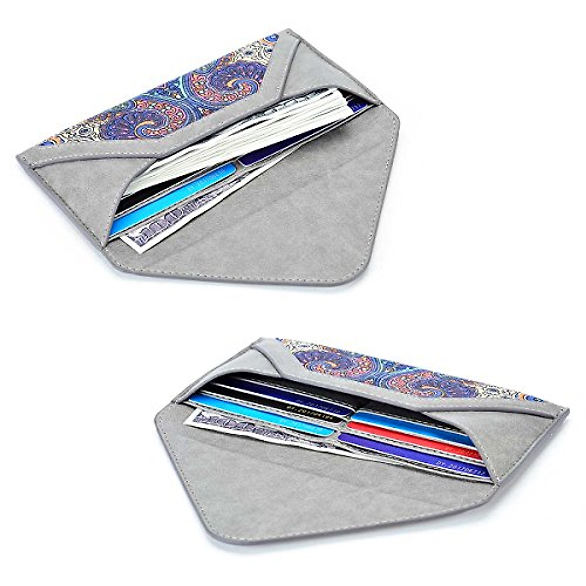 XEYOU Women's Card Wallet Envelope Style Credit Card Holder Cute Cash Wallet for Ladies