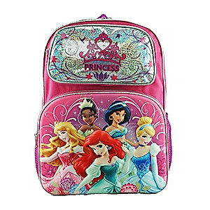 Ruz Disney Princess Large 3-D EVA Molded 16 Inch Backpack