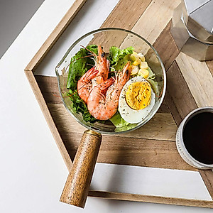 UPKOCH Clear Pot Glass Saucepan Stovetop Pot Cooking Transparent Saucepan with Handle Borosilicate Glass Non Stick Milk Butter Warmer Pot Minutes Noodles Bowl Sauce Pan