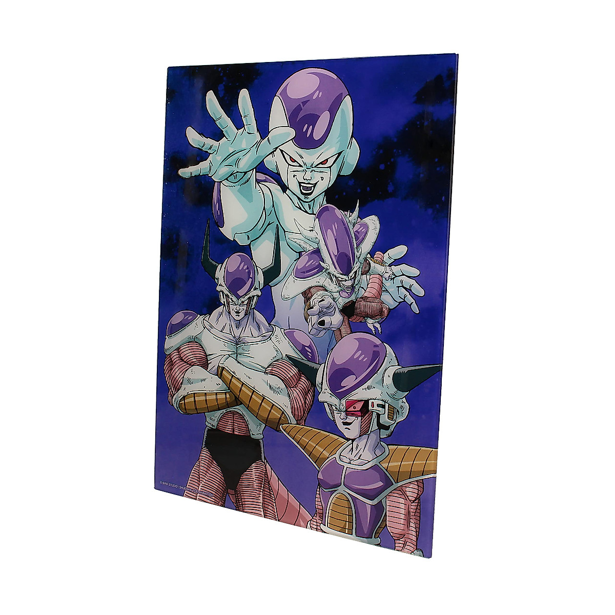 Dragon Ball - Impression en Verre - Frieza Forms - 30X40 cm
