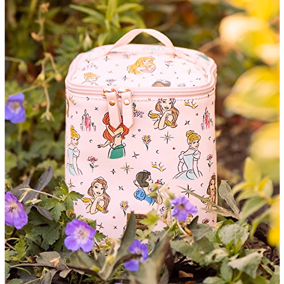 Petunia Pickle Bottom Baby Cooler Bag | Perfect for Baby Bottles and Snacks | Insulated & Reusable Bottle Cooler and Baby Holder | Disney Princess