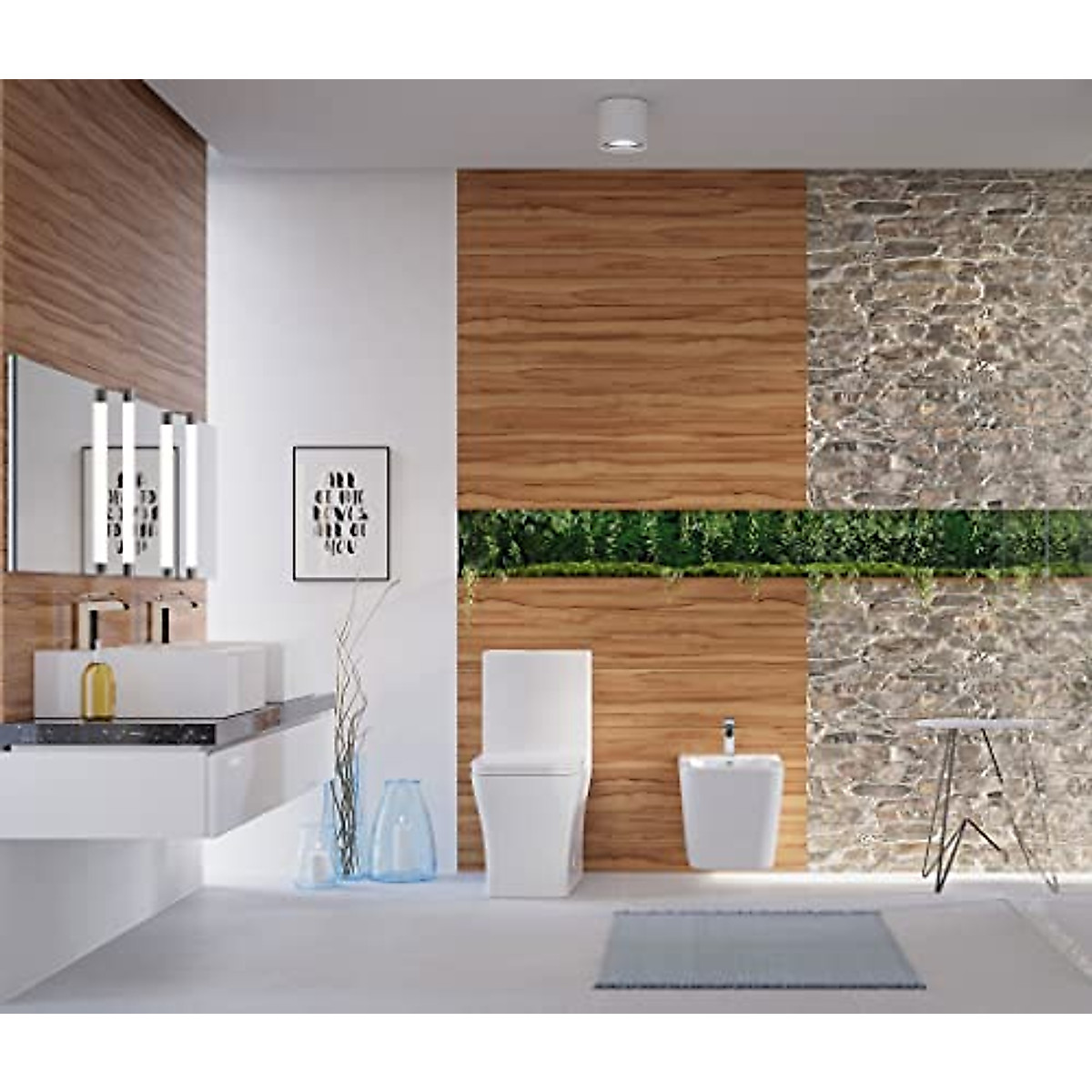 Swiss Madison Well Made Forever SM-1T106 Concorde One Piece Toilet, Glossy White