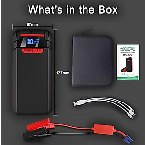 Jump Starter, Portable car Jump Starter
