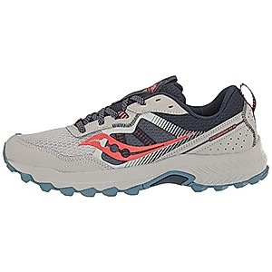 Saucony Women's Excursion TR16 Hiking Shoe, Concrete/Night, 9 Wide