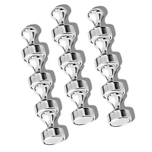 Zepma Fridge Magnets, Push Pin Magnets, Refrigerator Magnets, Whiteboard Magnets for Kitchen, Office, School, 12pcs