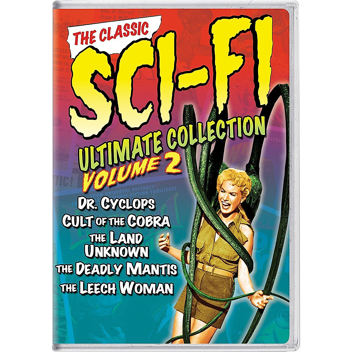 The Classic Sci-Fi Ultimate Collection: Volume 2 (Dr. Cyclops / Cult of the Cobra / The Land of the Unknown / The Deadly Mantis / The Leech Woman)