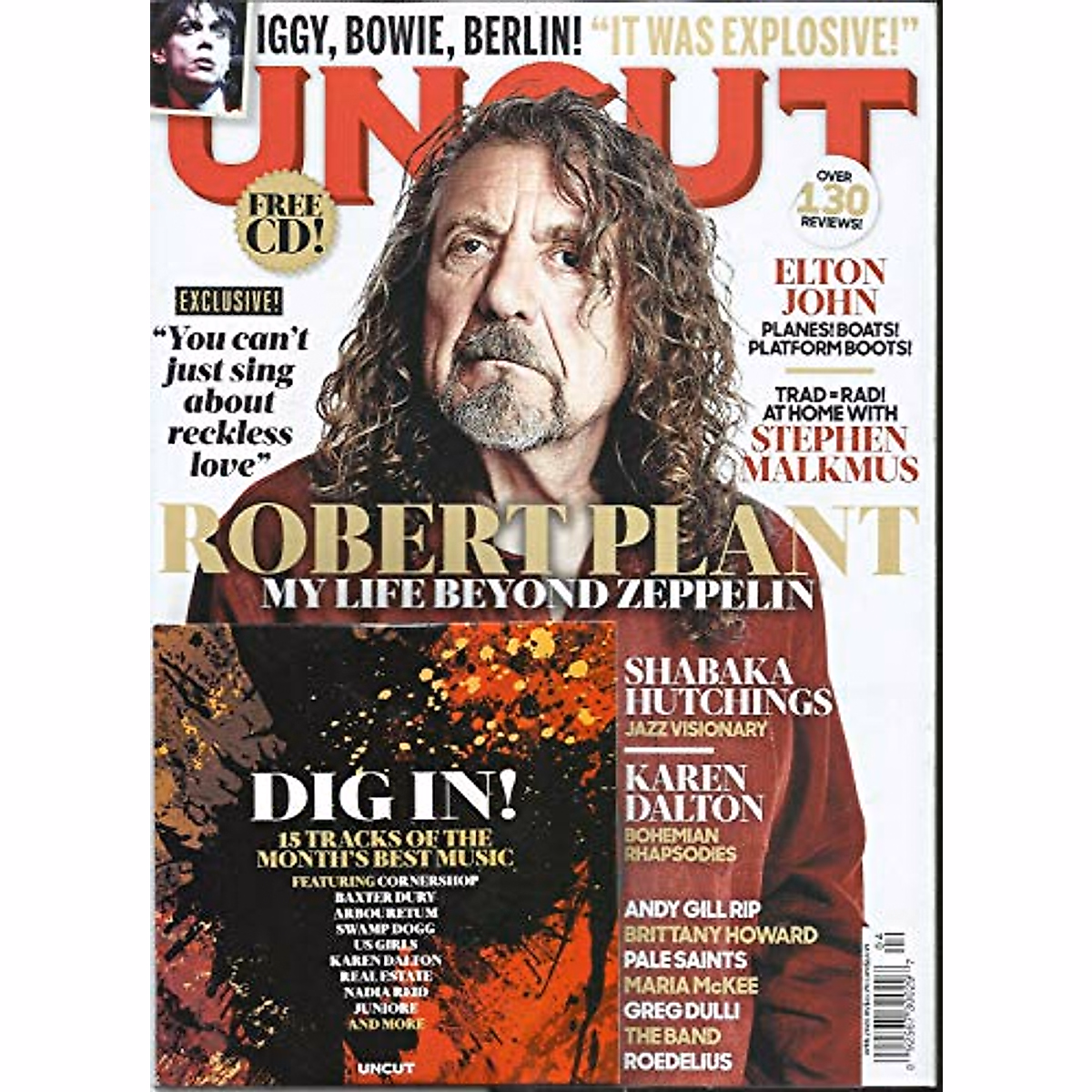 UNCUT MAGAZINE, ROBERT PLANT, MY LIFE BEYOND ZEPPELIN APRIL, 2020 NO. 275