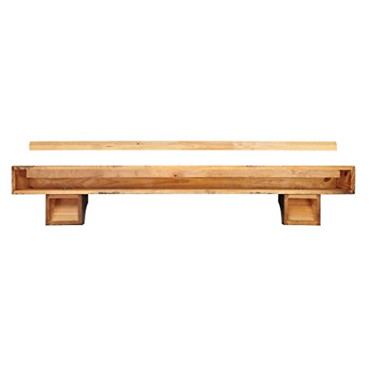 Pearl Mantels 412-60-50 Shenandoah Pine 60-Inch Fireplace Mantel Shelf, Rustic Medium