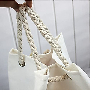 AOKID Collapsible Laundry Baskets with Drawstring Handles, Large Capacity Laundry Hamper Lightweight Storage Basket for Bedroom Bathroom A