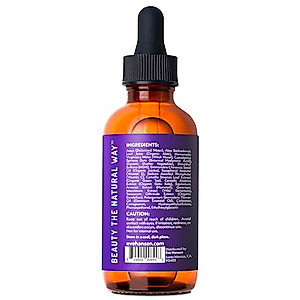 Eve Hansen Hyaluronic Acid Serum for Face (2 oz) | Hydrating Face Serum with Vitamin C + E, Wrinkle Filler, Moisturizer, and Natural Plumper | Cruelty Free, Vegan Anti Aging Serum